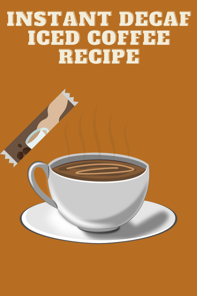 Classic Iced Café Instant Coffee Iced Coffee Recipe