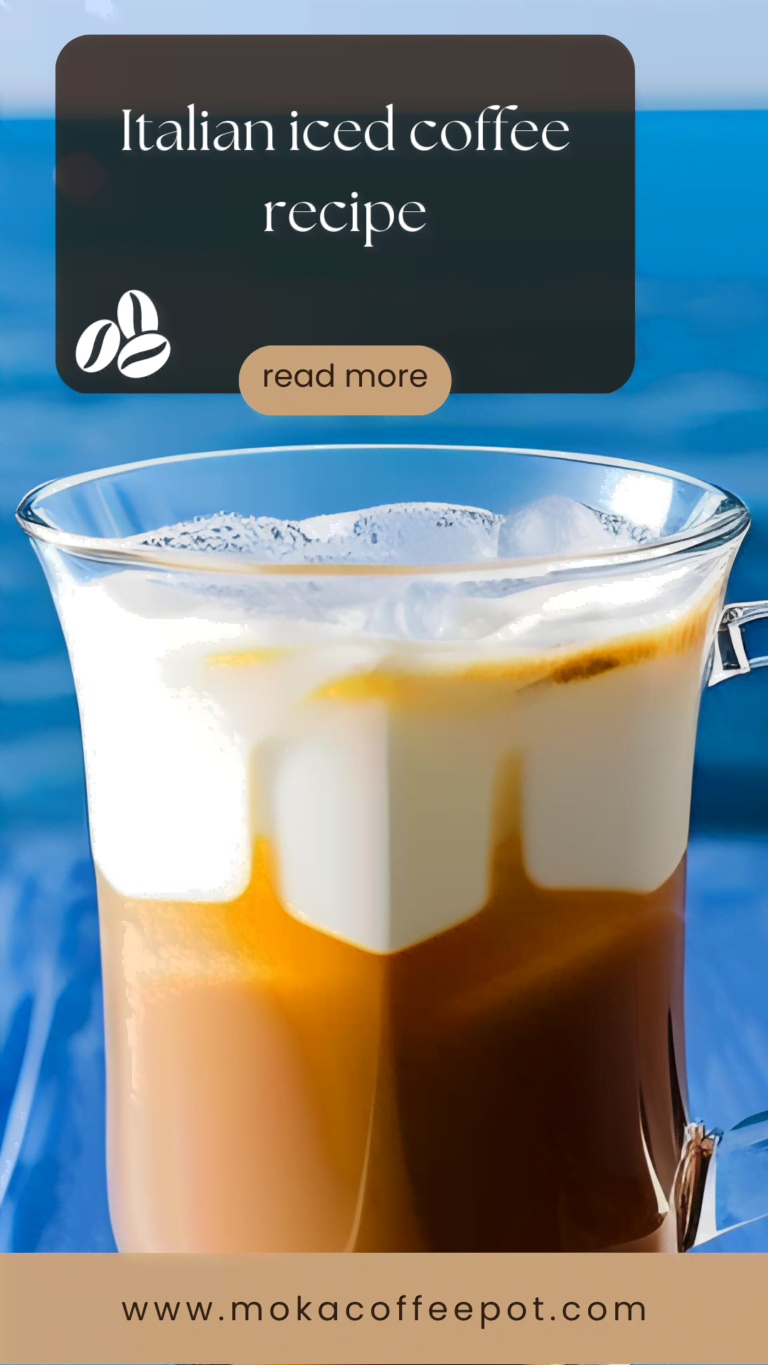 Italian iced coffee recipe