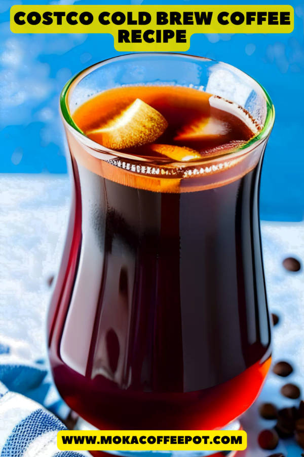 Costco cold brew coffee recipe