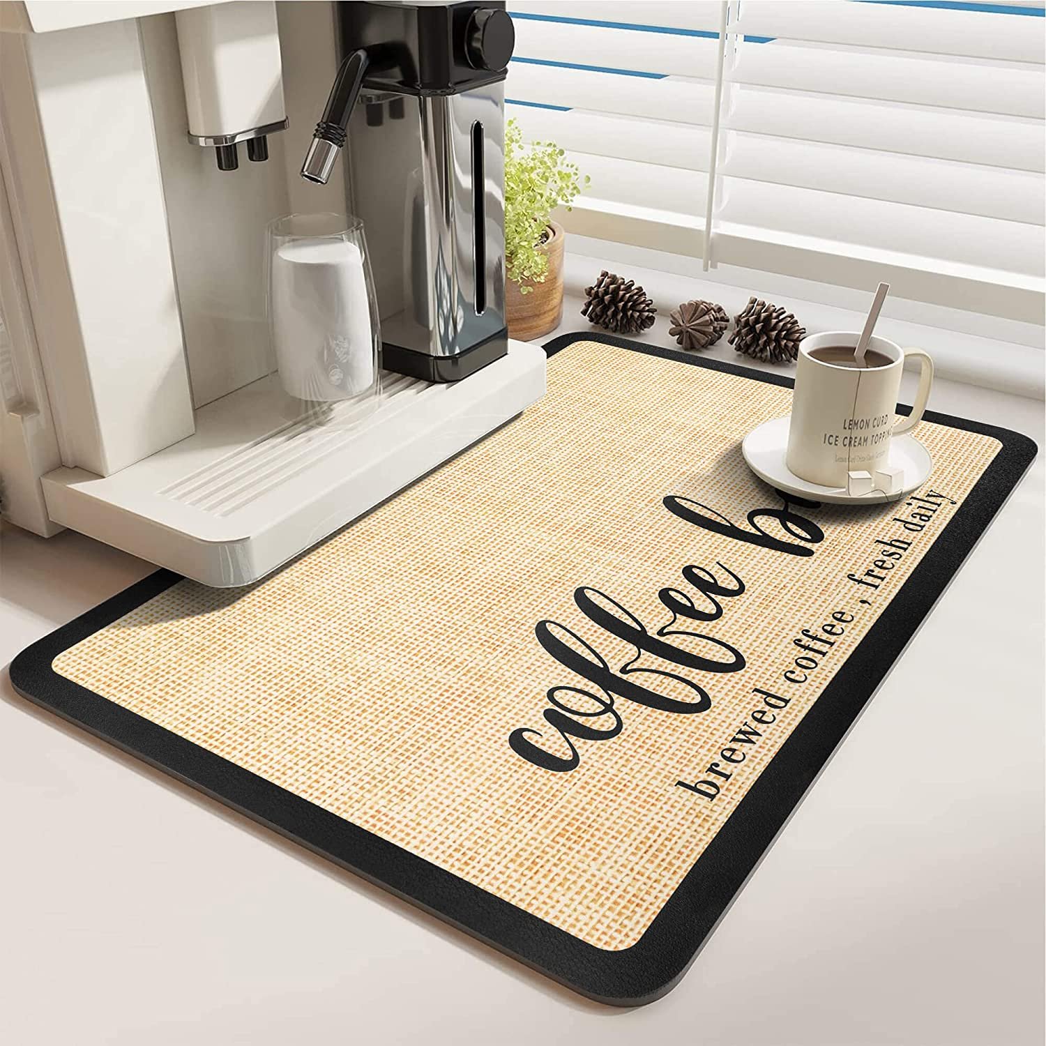 Best coffee mat for kitchen countertops