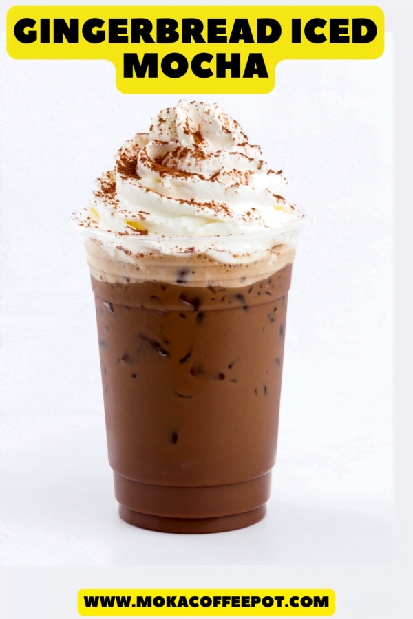 Gingerbread Iced Mocha: Festive Spice Indulgence