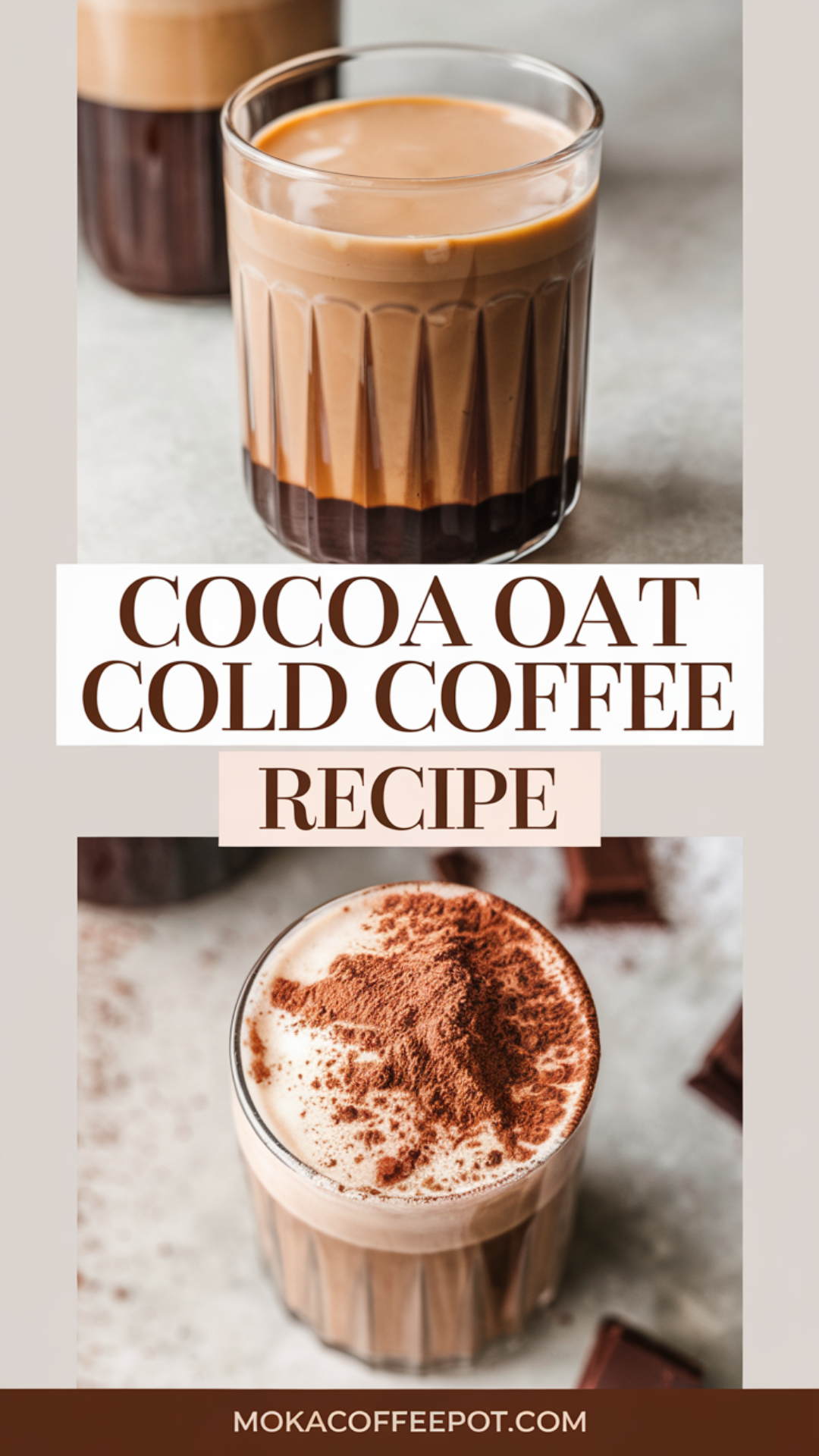 Cocoa Oat Cold Coffee Recipe